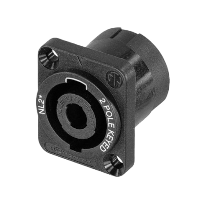 Neutrik 2 Pole speakON Panel Connector - Cable Factory