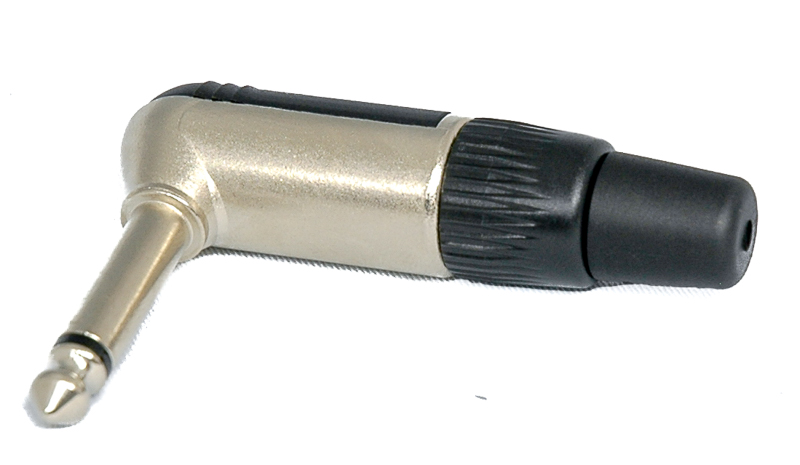 Neutrik Nickel Stereo Phone Plug -Right Angle Version - Cable Factory